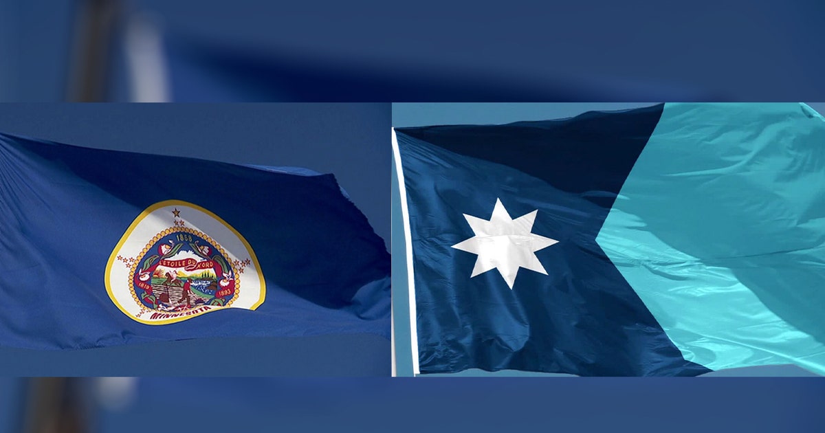 Flying both old and new Minnesota flags approved by Itasca County ...