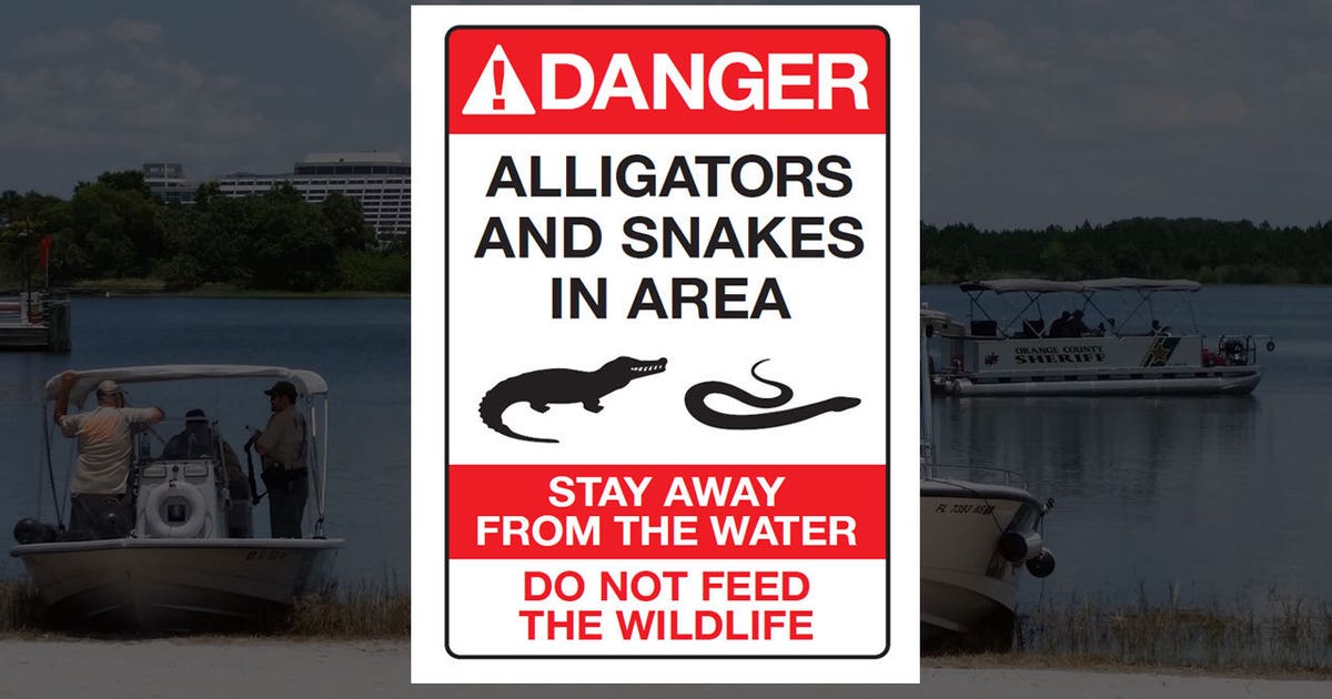 Disney adding signs warning of alligators, snakes | FOX 11 Los Angeles