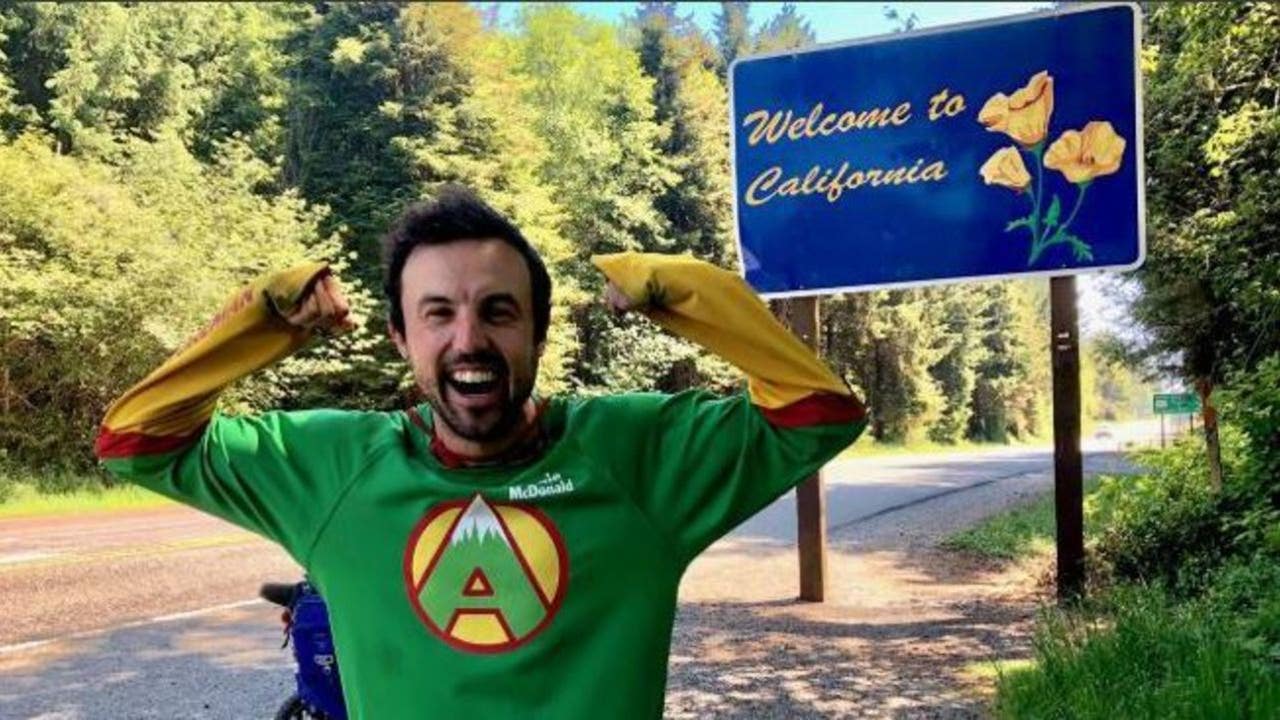 'The Adventureman' aims to run from coast to coast to help sick kids ...