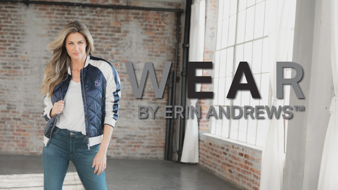 Erin Andrews shares NFL predictions and debuts new clothing line