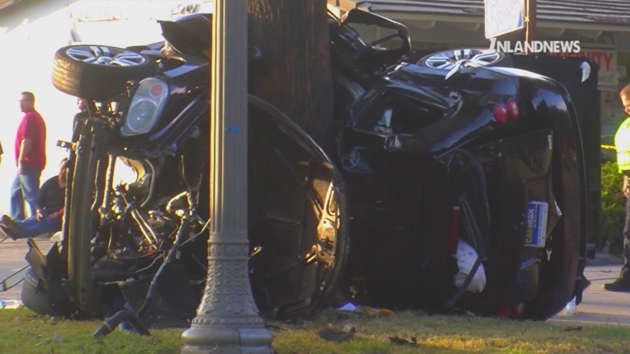 1 killed in street racing crash in Upland, authorities say | FOX 11 Los ...