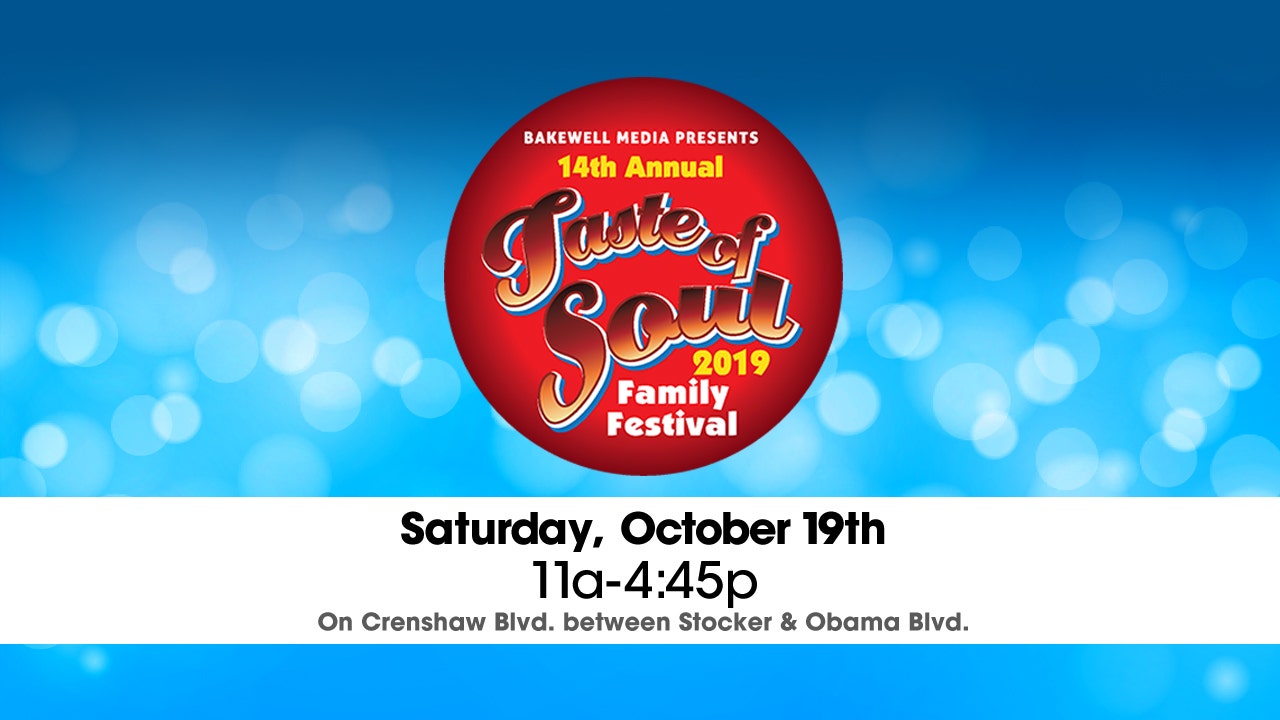 14th annual Taste of Soul festival this Saturday on Crenshaw Blvd | FOX ...