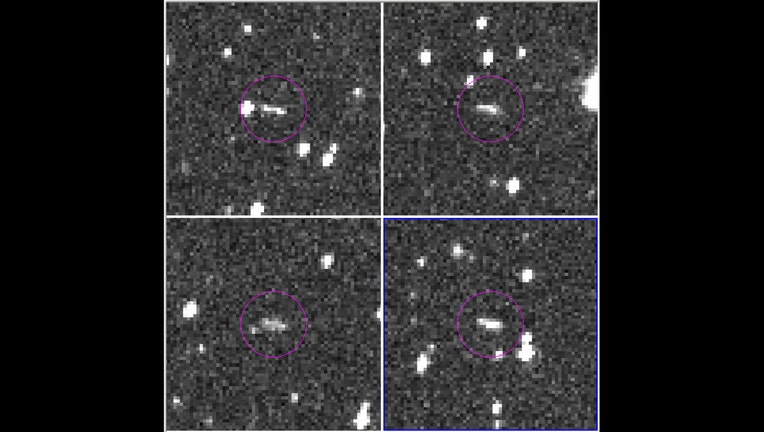 asteroid compared to la