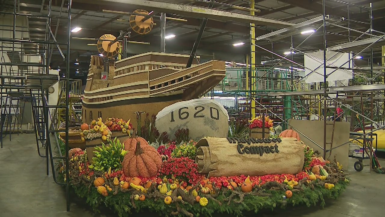 Rose Parade: The history and message behind the Mayflower float