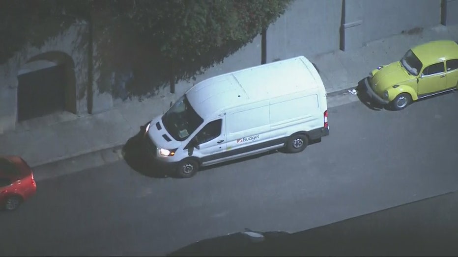 Suspect In Allegedly Stolen Van Arrested In Hollywood Fox 11 Los Angeles 5483
