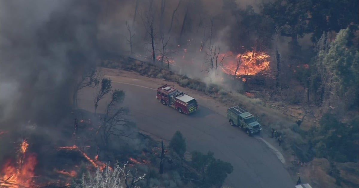 Crews stop forward progress of 300 acre Ridge Fire in Gorman area | FOX ...