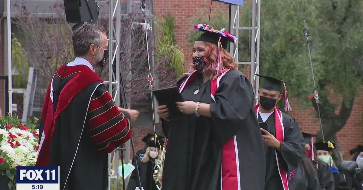 Biola University holds in-person graduation ceremonies | FOX 11 Los Angeles