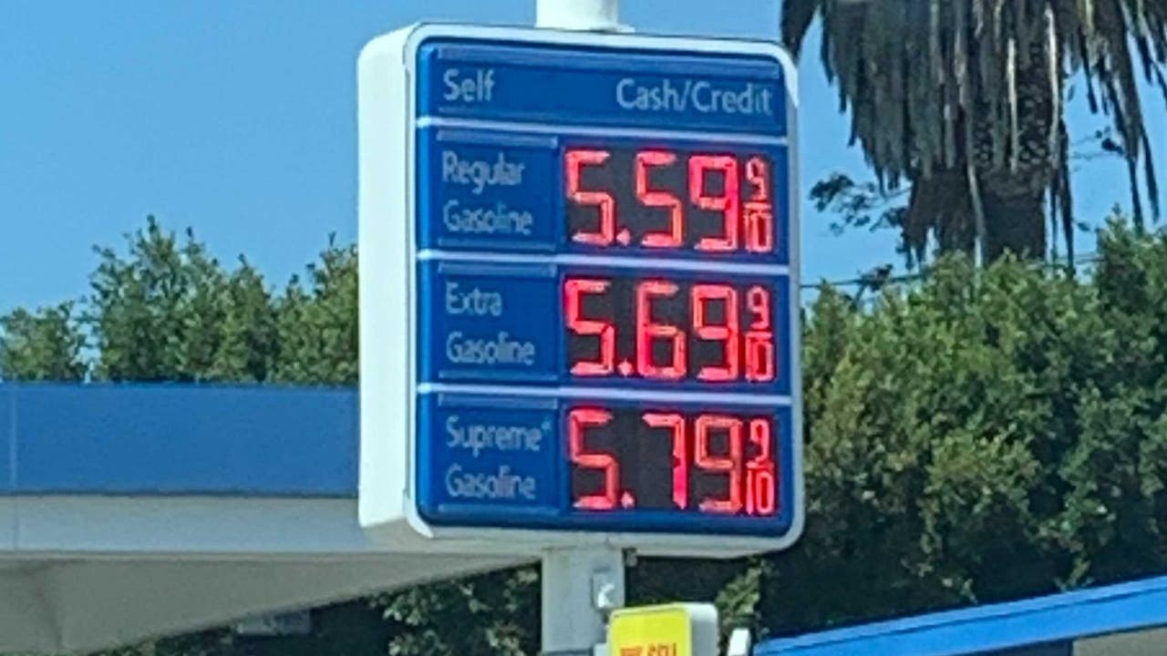 California's gas prices reach new record high | FOX 11 Los Angeles
