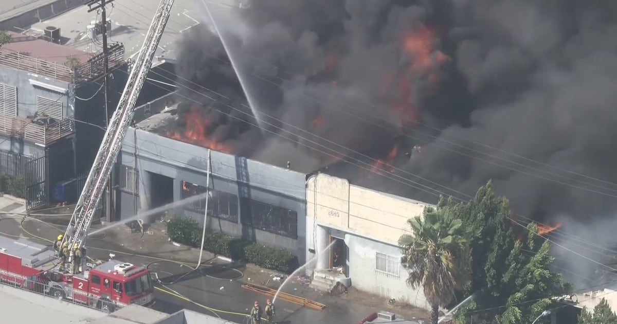 Massive fire burns through at least 5 Boyle Heights buildings, 4 ...