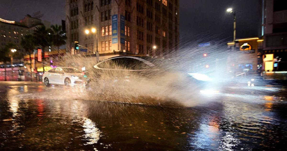 Tropical Storm Kay: SoCal drenched with rain, hit by gusty winds | FOX ...