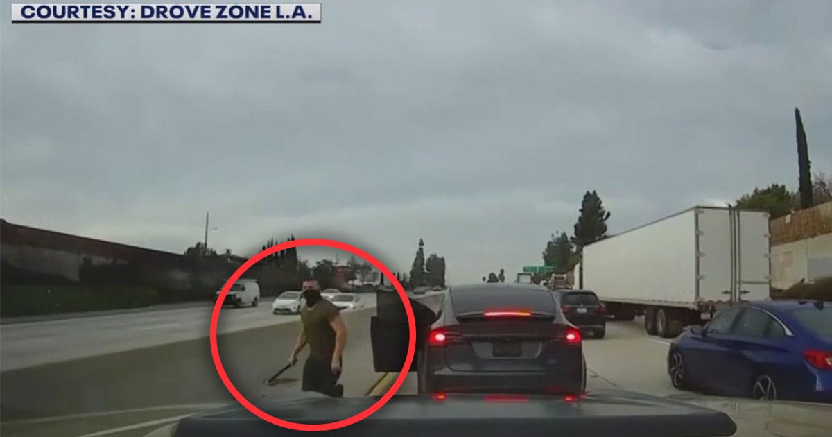California Tesla driver charged for road rage attacks caught on camera ...