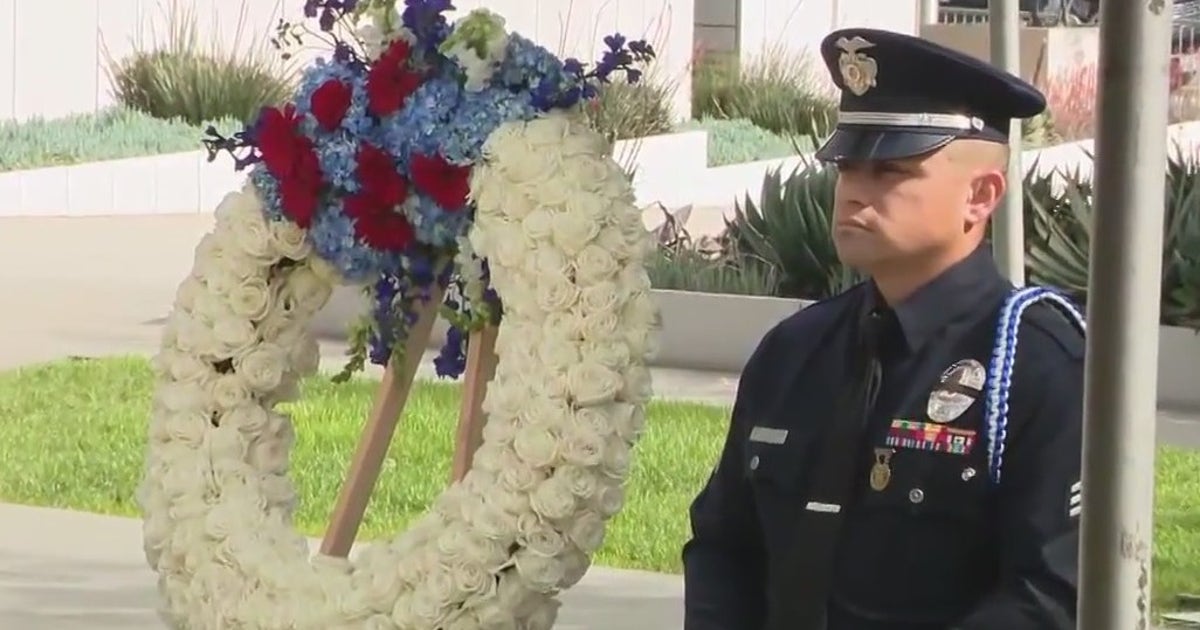 Fallen LAPD officers honored at memorial ceremony | FOX 11 Los Angeles