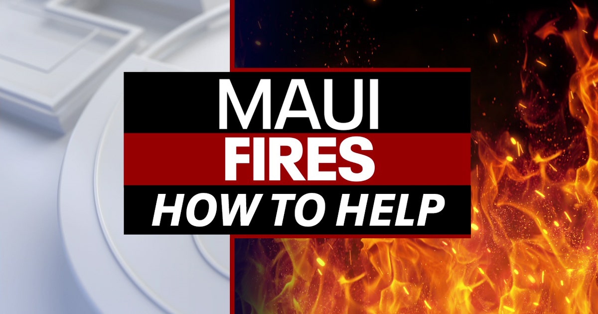 Maui wildfires: How to help residents in Hawaii from Southern ...