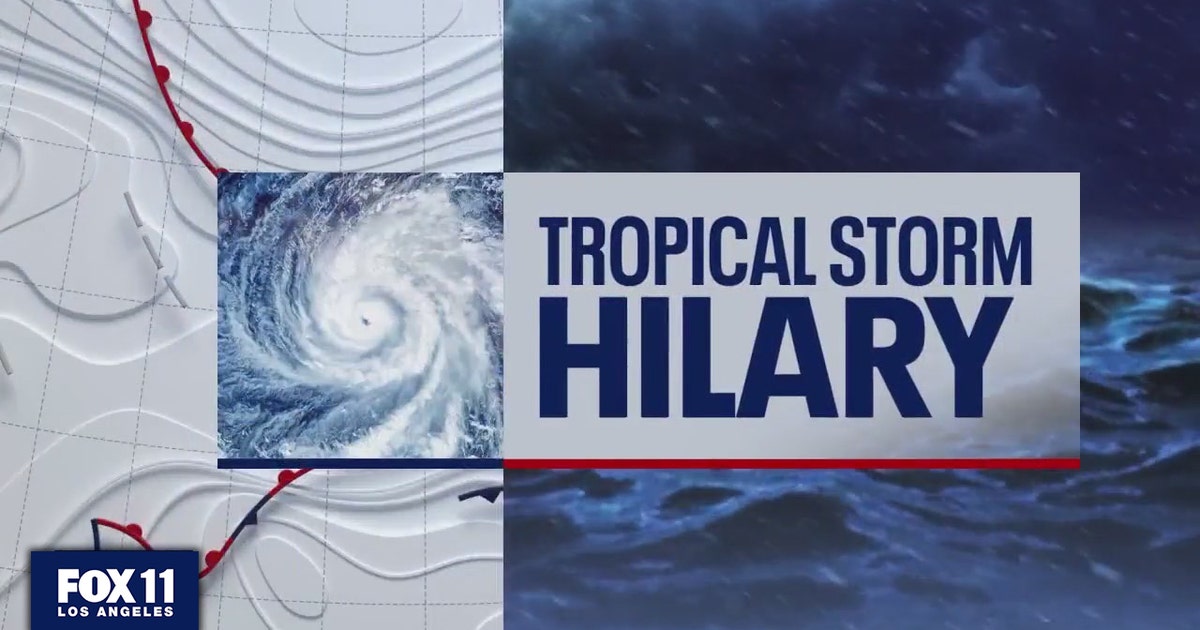 Tropical Storm Hilary makes landfall in California, first since 1939 ...