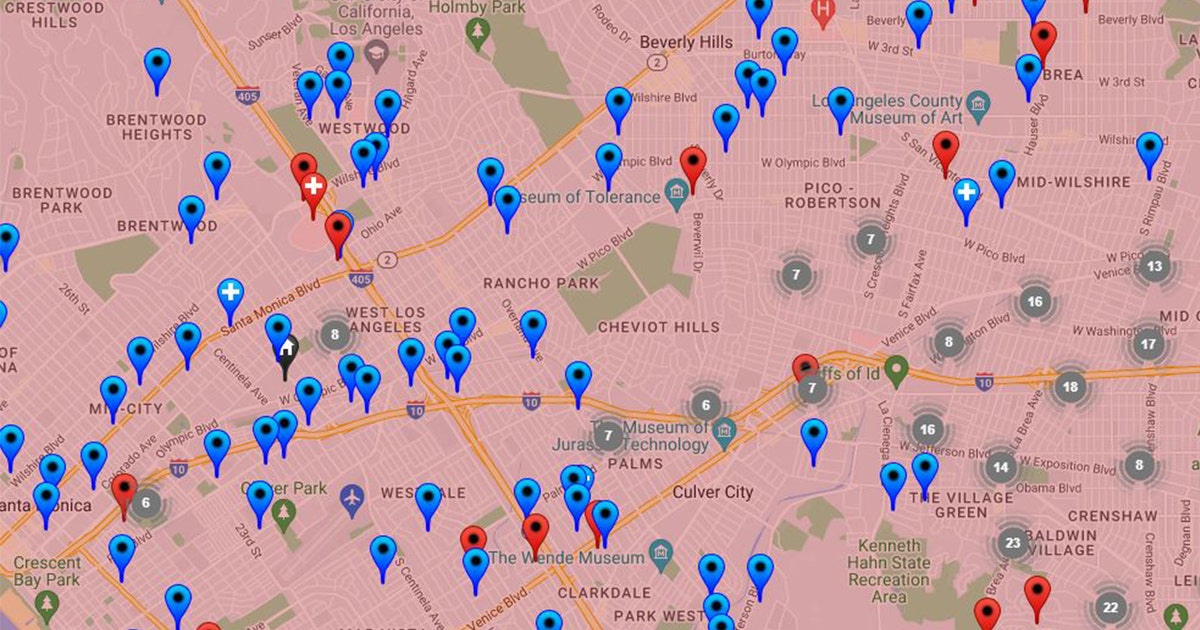 Check this map before trick-or-treating to avoid homes of sex-offenders ...