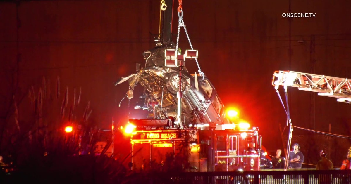 Long Beach crash sends car flying into canal; 2 killed | FOX 11 Los Angeles
