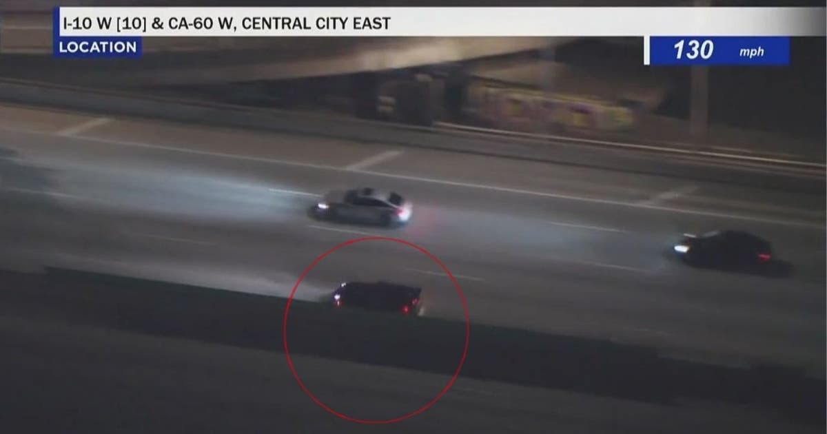 LA police chase: Suspect in Corvette tops speeds of 140 mph | FOX 11 ...