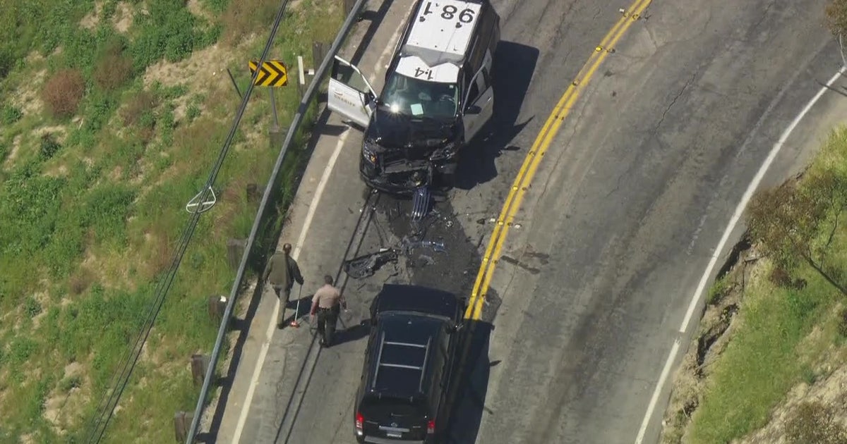 LASD deputy hit head-on by wrong-way driver in La Habra Heights | FOX ...