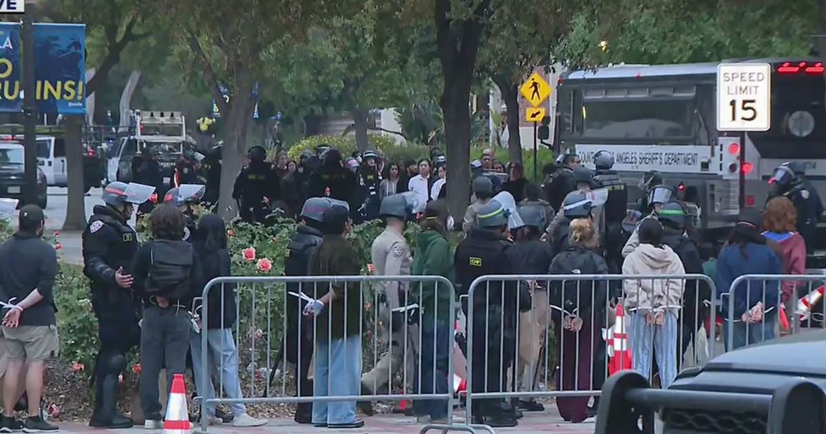 UCLA protest: Over 200 arrested as pro-Palestine encampment cleared ...