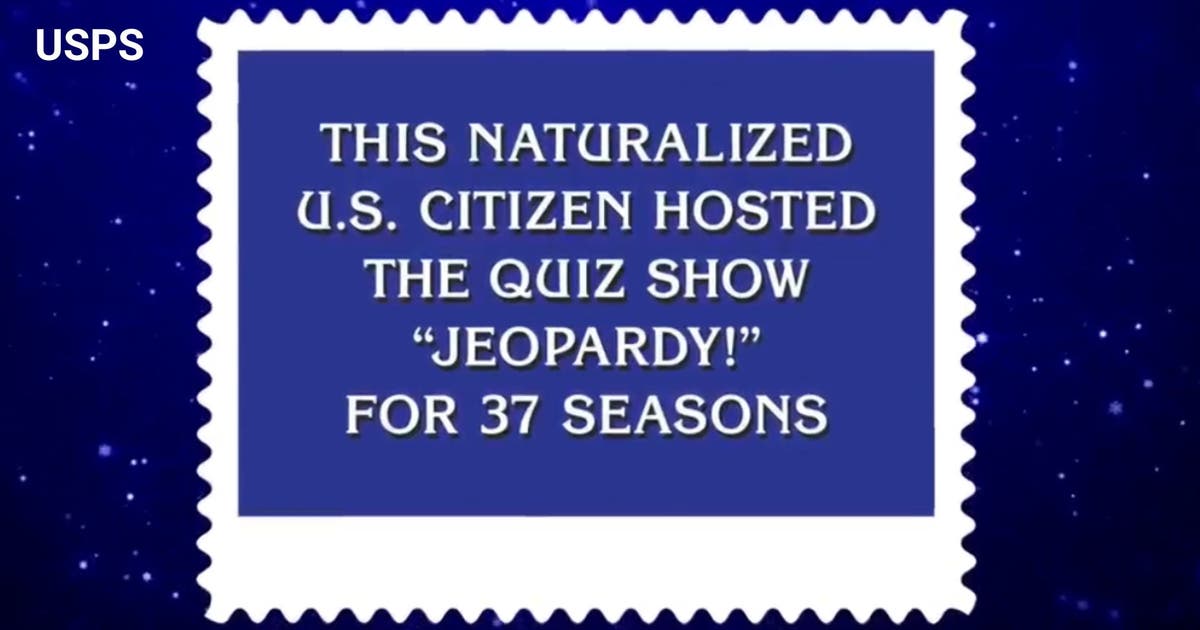 USPS honors 'Jeopardy!' icon Alex Trebek with stamp | FOX 11 Los Angeles