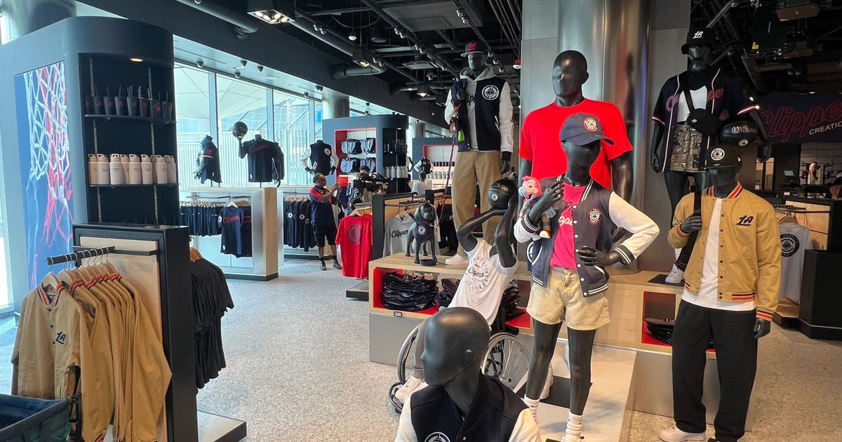 Intuit Dome: LA Clippers unveil first-ever merchandise flagship store ...
