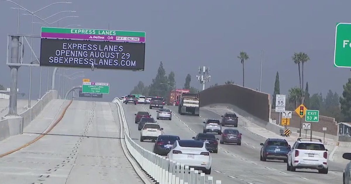 10 Freeway toll lanes open in San Bernardino County | FOX 11 Los Angeles