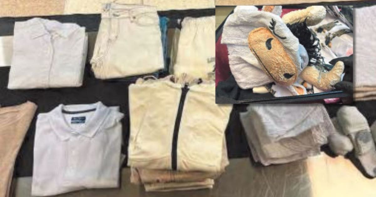 Police find clothes caked with meth, including pajama cow onesie, in ...