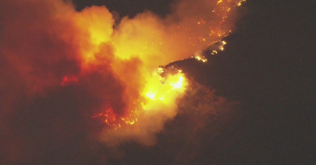 'Sunset Fire' breaks out near Hollywood Hills, forcing more LA County ...