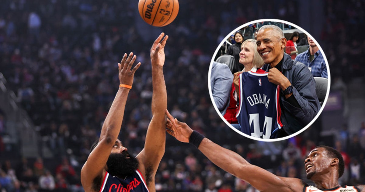 Obama witnesses James Harden's 50-point game in Clippers victory over ...