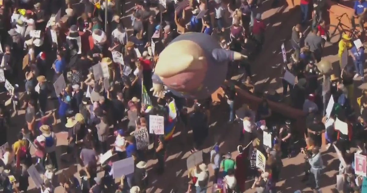 'Hands Off!' protests against Trump policies, tariffs across Southern ...