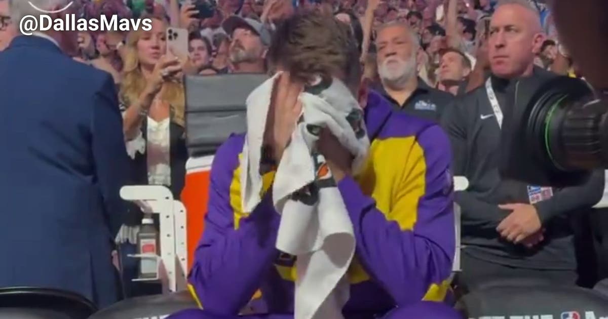 VIDEO: Luka Doncic moved to tears in return to Dallas | FOX 11 Los Angeles