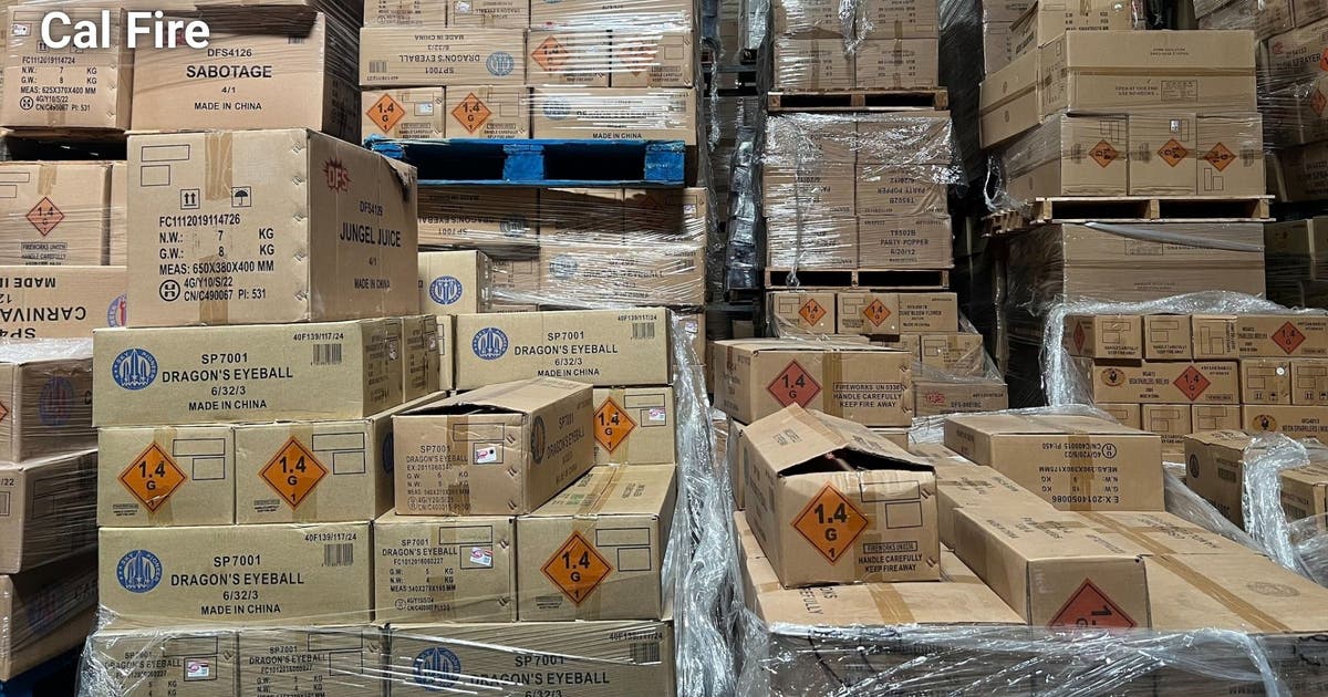 100,000 lbs. of illegal fireworks seized in LA County amid wildfire ...