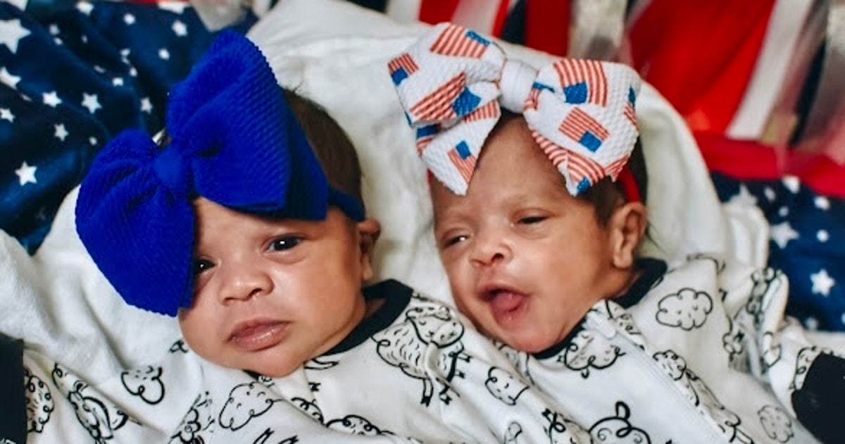 NICU babies at California hospital celebrate the 4th of July in their ...