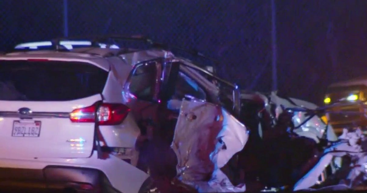 1 dead, 3 injured after minivan collides with Caltrans truck on 405 ...