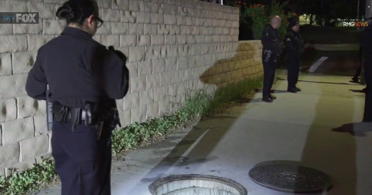 Police use tear gas to flush copper wire theft suspect from manhole in ...