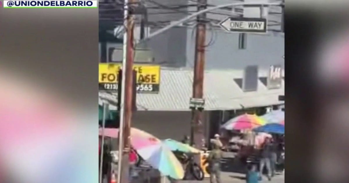 ICE in LA: Federal agents conduct raid in downtown’s Fashion District ...