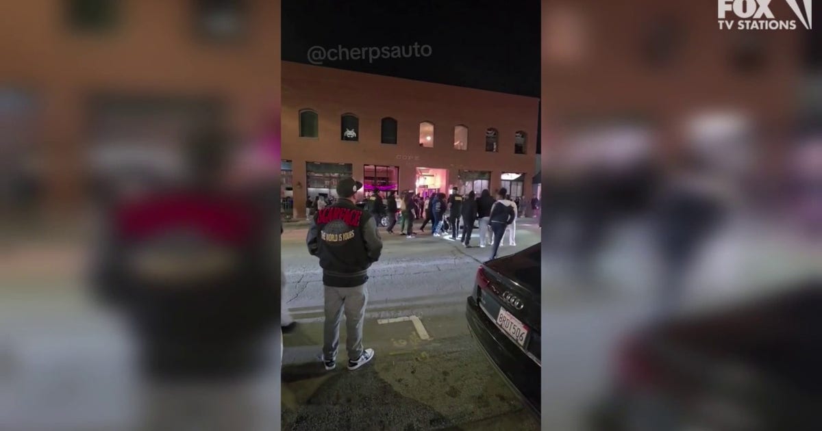 Car crashes into crowd outside Redlands bar, shots fired | FOX 11 Los ...