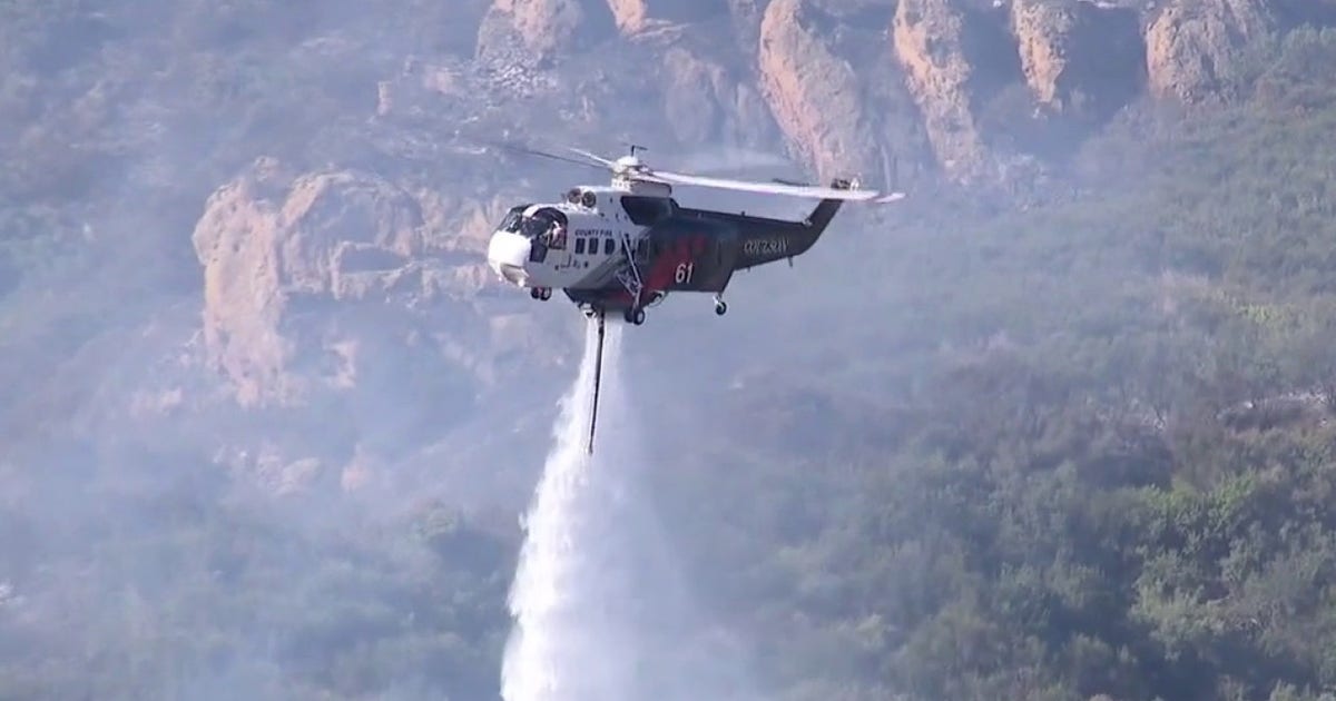 Sandy Fire in Simi Valley 90% contained | FOX 11 Los Angeles