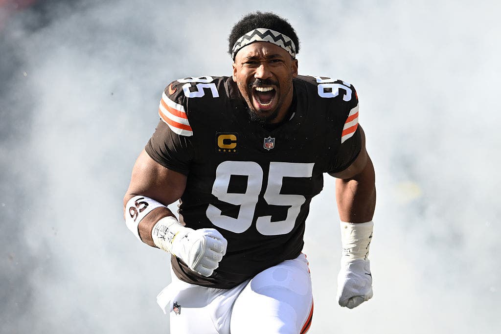 Myles Garrett traded to the LA Rams for Jared Verse, draft picks | FOX ...