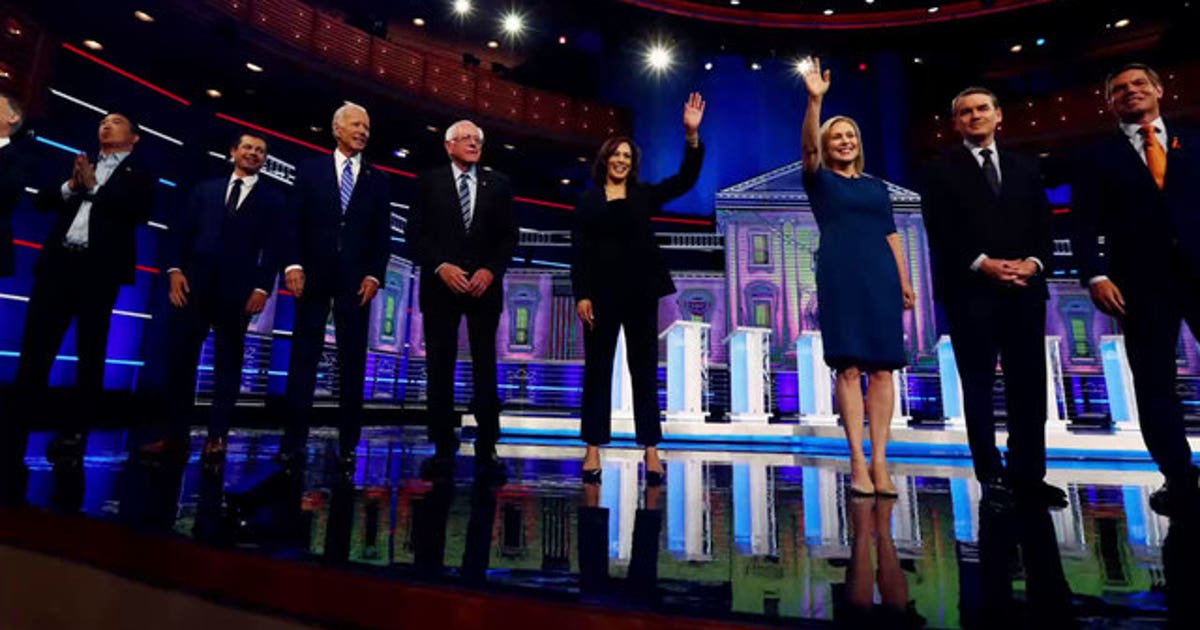 In crowded 2020 Democratic field, a clear top tier emerges | KTVU FOX 2