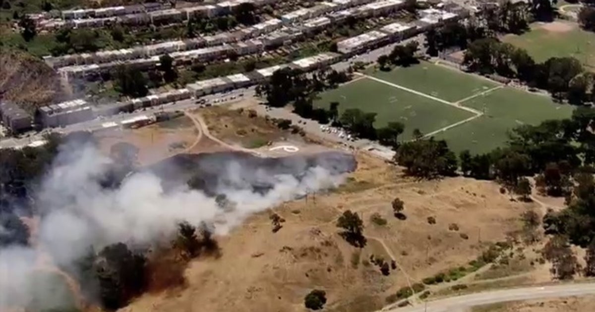 23-acre grassfire at Crocker Amazon playground under control | KTVU FOX 2