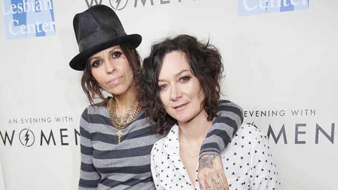 Sara Gilbert welcomes baby boy with wife Linda Perry