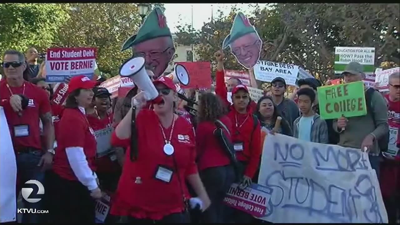 Big crowd gathers in Berkeley for Million Student March | KTVU FOX 2