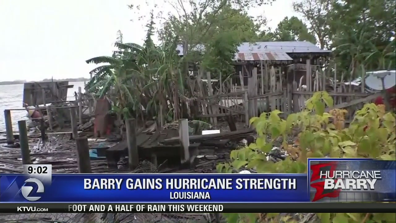 Hurricane 'Barry' makes landfall in Louisiana, weakens to a tropical ... Hurricane 'Barry' makes landfall in Louisiana, weakens to a tropical ...