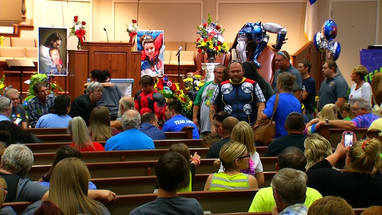 Superhero funeral for S.C. boy shot at school | KTVU FOX 2