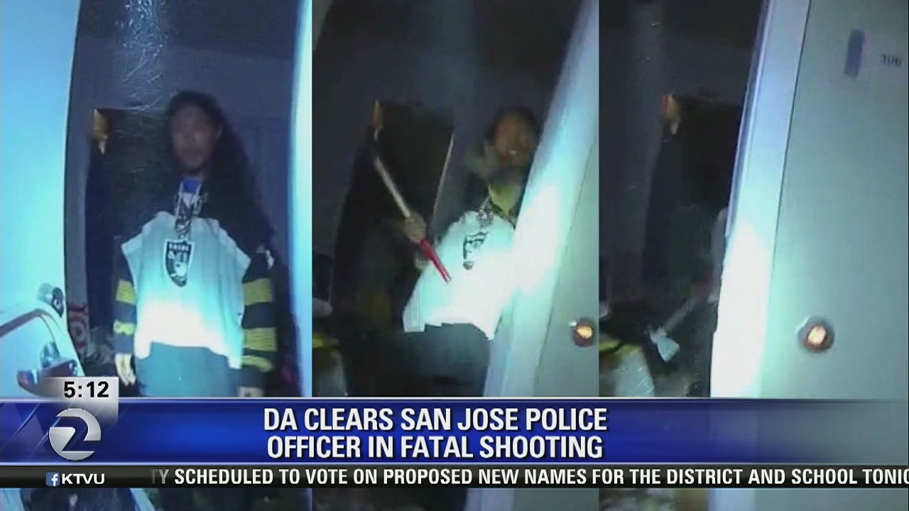 Da Says San Jose Police Officer Who Killed Man With Ax Was Legally