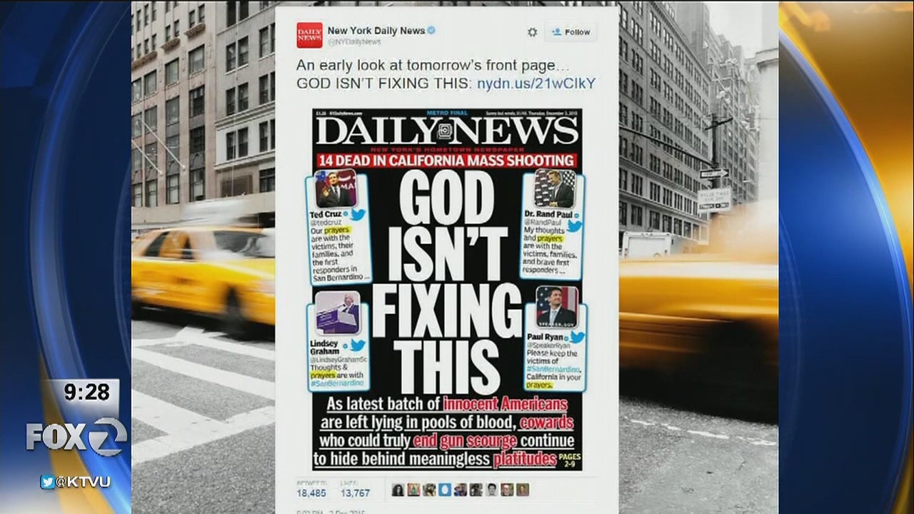 Politicians criticized for religious tweets after shooting | KTVU FOX 2