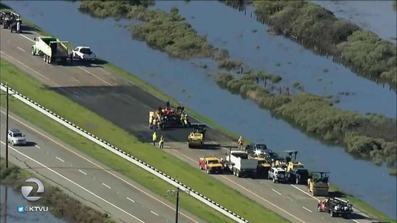 Westbound Highway 37 now open after levee break, flooding | KTVU FOX 2