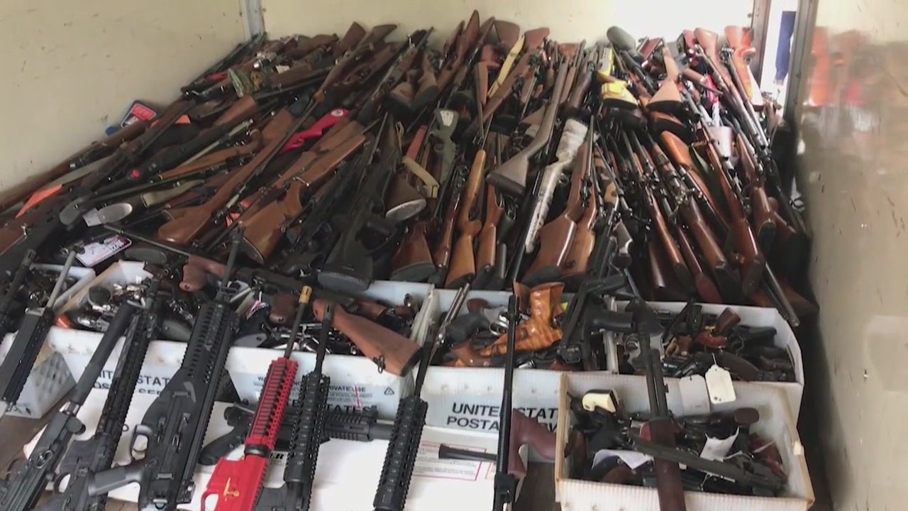 ATF, LAPD seize massive collection of weapons from Holmby Hills home ...