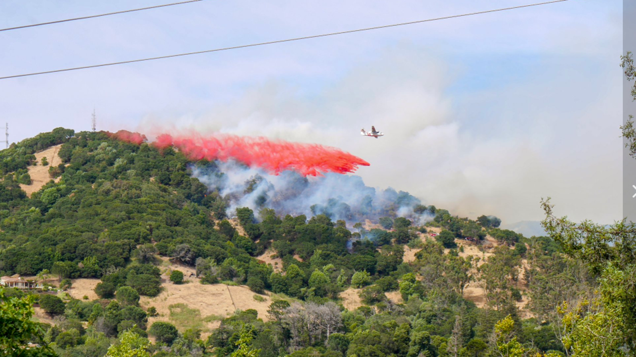 Wildfire in San Rafael hills contained at 12.6 acres, no injuries ...